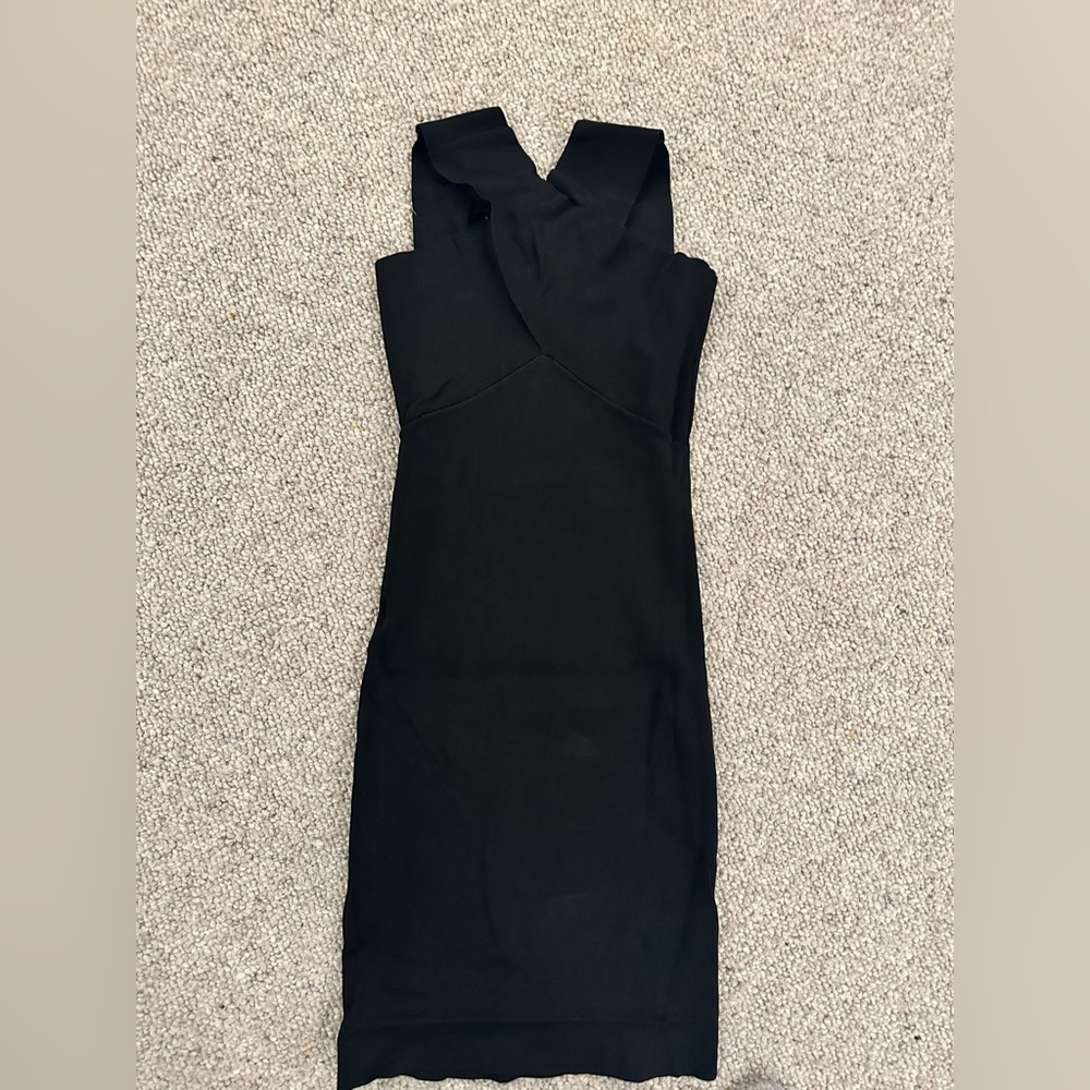 Zara Black Bodycon Dress - Gem